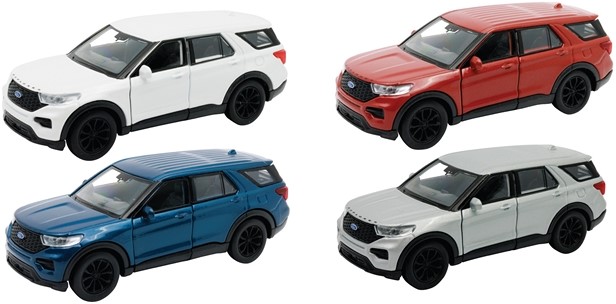 WELLY Ford Explorer 2023 4 assorted in display