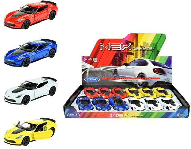 WELLY Chevrolet Corvette (12 im Display)