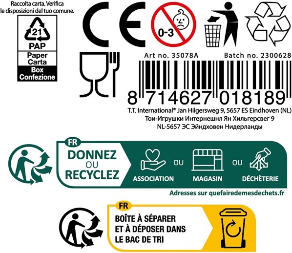 Gezelschapsspel -Pong Hero- met 4x bal+bekers