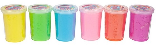 CRAZY PUTTY Fart Putty Normal_Glow -6 assortiments en présentoir