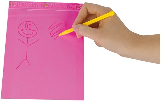 Magic doodle drawing sheet A5 - neon